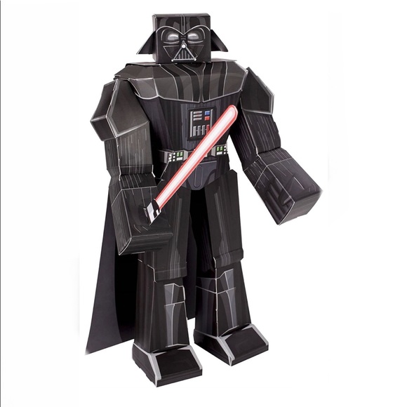 Star Wars | Toys | Star Wars 2 Darth Vader Poseable Paper Craft | Poshmark